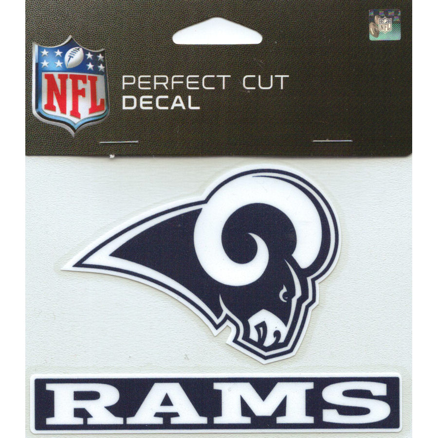 Los Angeles Rams - 4x5 Die Cut Decal at Sticker Shoppe