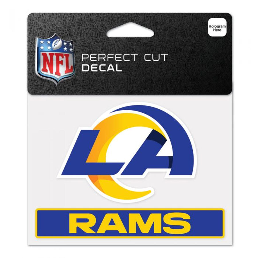 Los Angeles Rams 2020 Logo - 4x5 Die Cut Decal at Sticker Shoppe