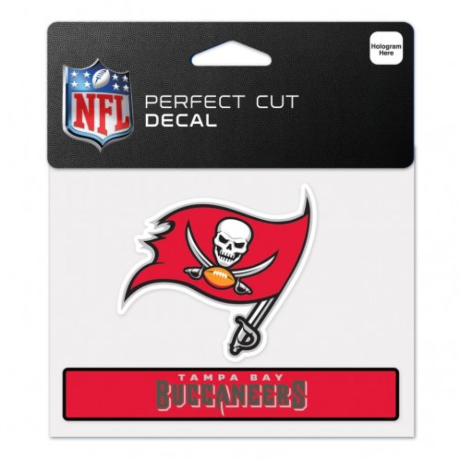 Tampa Bay Buccaneers - 4x5 Die Cut Decal at Sticker Shoppe