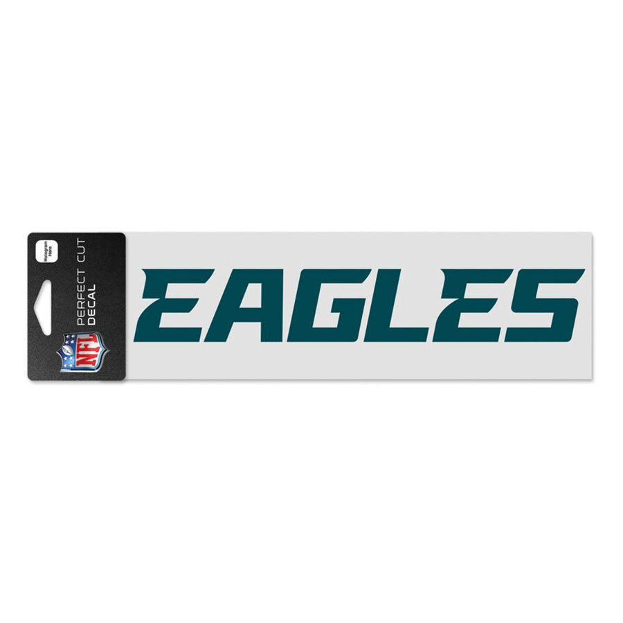 Philadelphia Eagles Script Logo - 3x10 Die Cut Decal at Sticker Shoppe