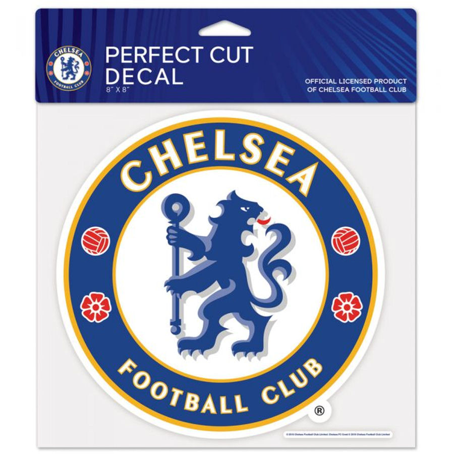 Chelsea Football Club - 8x8 Full Color Die Cut Decal at Sticker Shoppe