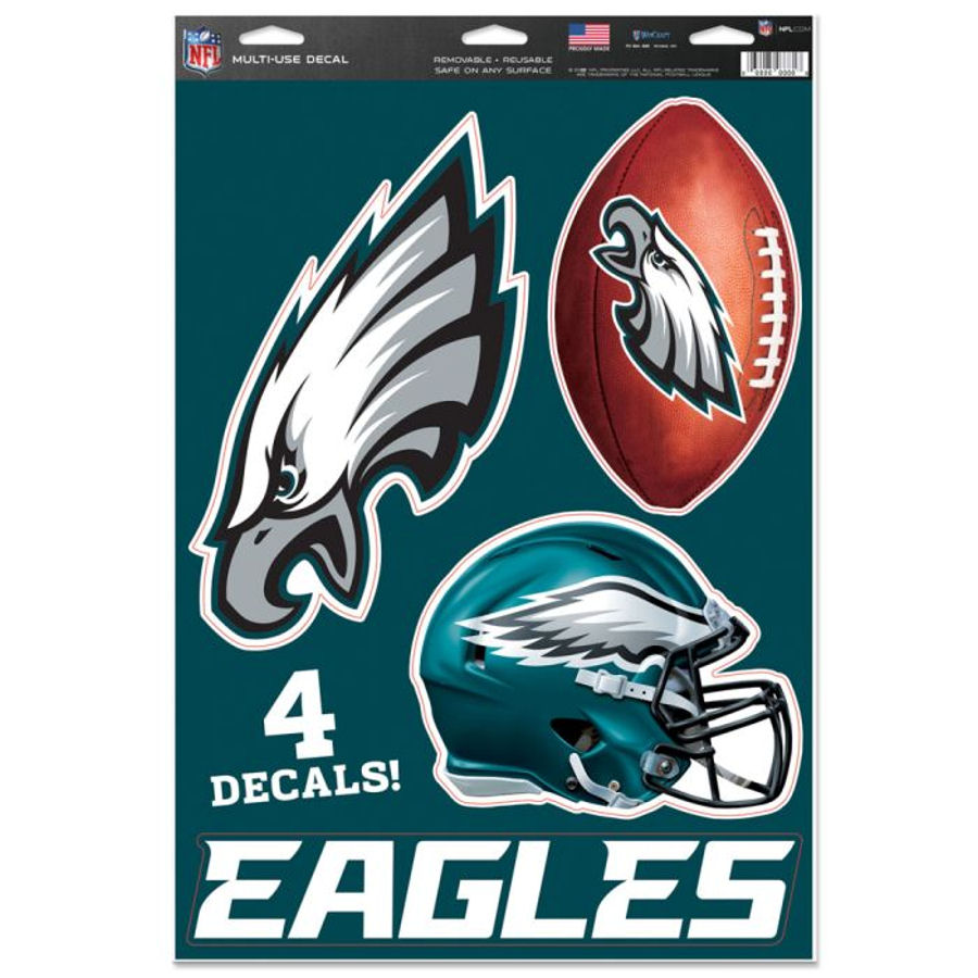 Philadelphia Eagles - Set Of 4 Ultra Decals at Sticker Shoppe