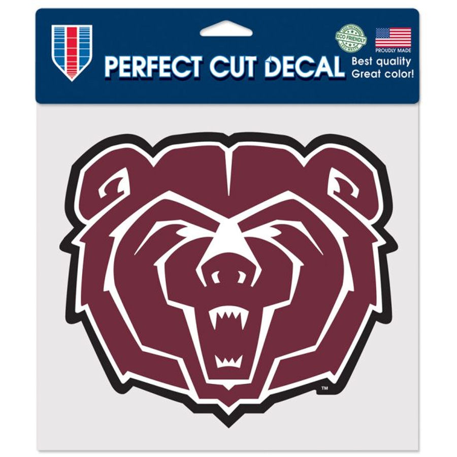 Missouri State University Bears - 8x8 Full Color Die Cut Decal at ...