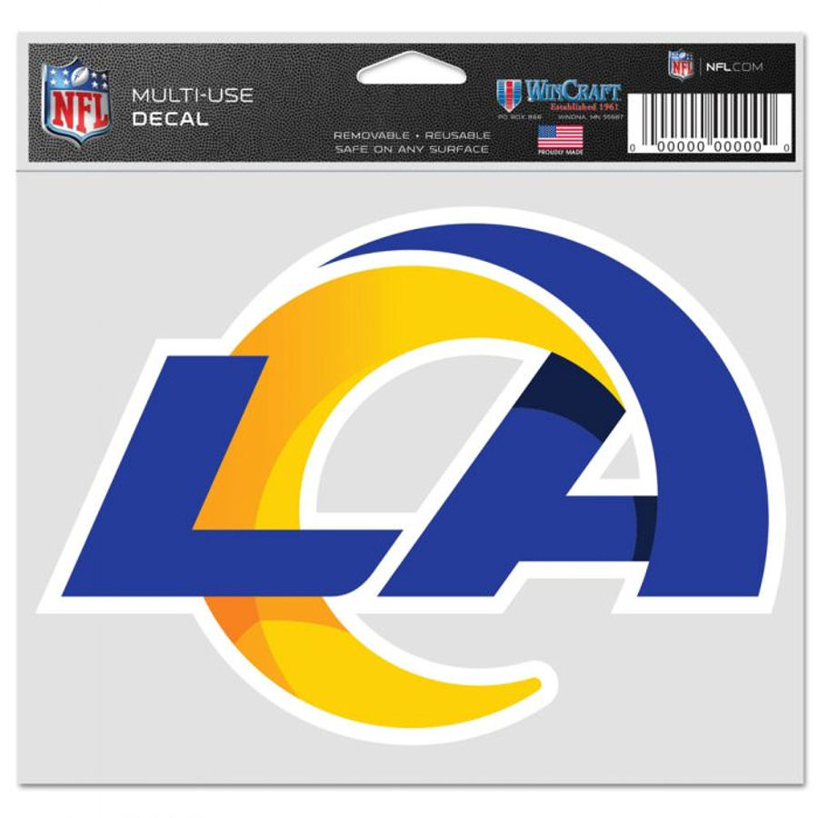 Los Angeles Rams 2020 Logo - 5x6 Multi Use Decal at Sticker Shoppe