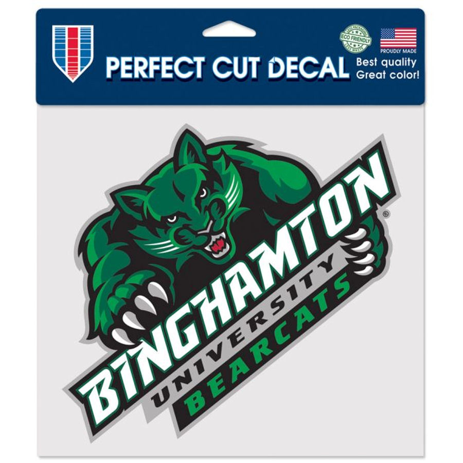 Binghamton University Bearcats - 8x8 Full Color Die Cut Decal at ...