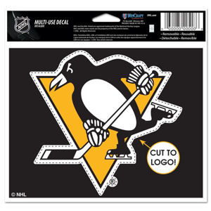 Pittsburgh Penguins - 4.5x5.75 Die Cut Ultra Decal at Sticker Shoppe