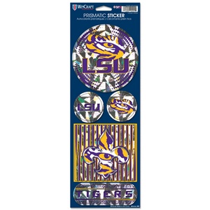 Louisiana State University LSU Tigers - Prismatic Decal Set at Sticker ...