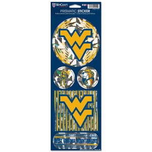 West Virginia University Mountaineers - Prismatic Decal Set at Sticker ...