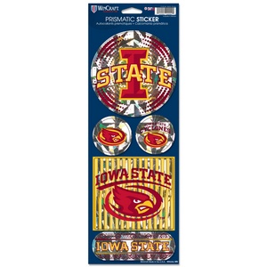 Iowa State University Cyclones - Prismatic Decal Set at Sticker Shoppe