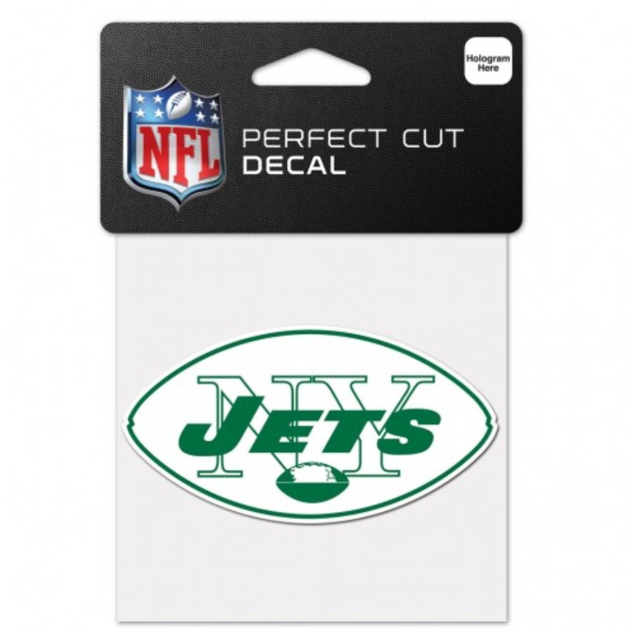 New York Jets Retro Alternate Logo - 4x4 Die Cut Decal at Sticker Shoppe