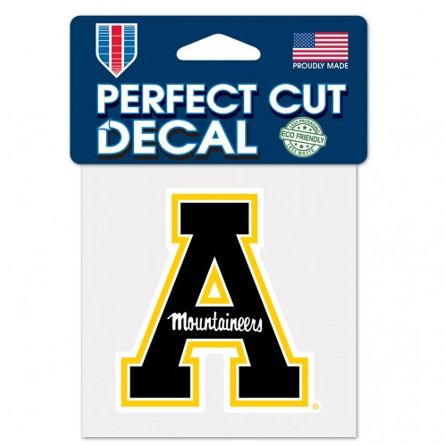 Appalachian State University Mountaineers - 4x4 Die Cut Decal at ...