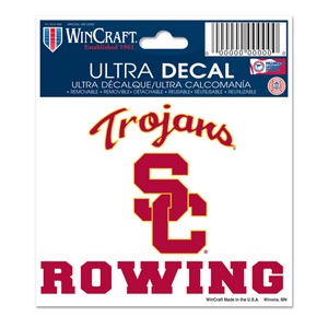 University Of Southern California USC Trojans Rowing - 3x4 Ultra Decal ...