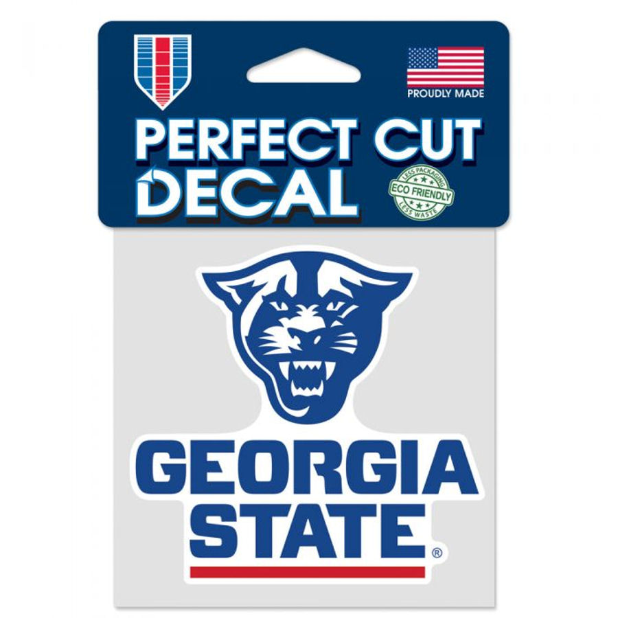 Georgia State University Panthers - 4x4 Die Cut Decal at Sticker Shoppe