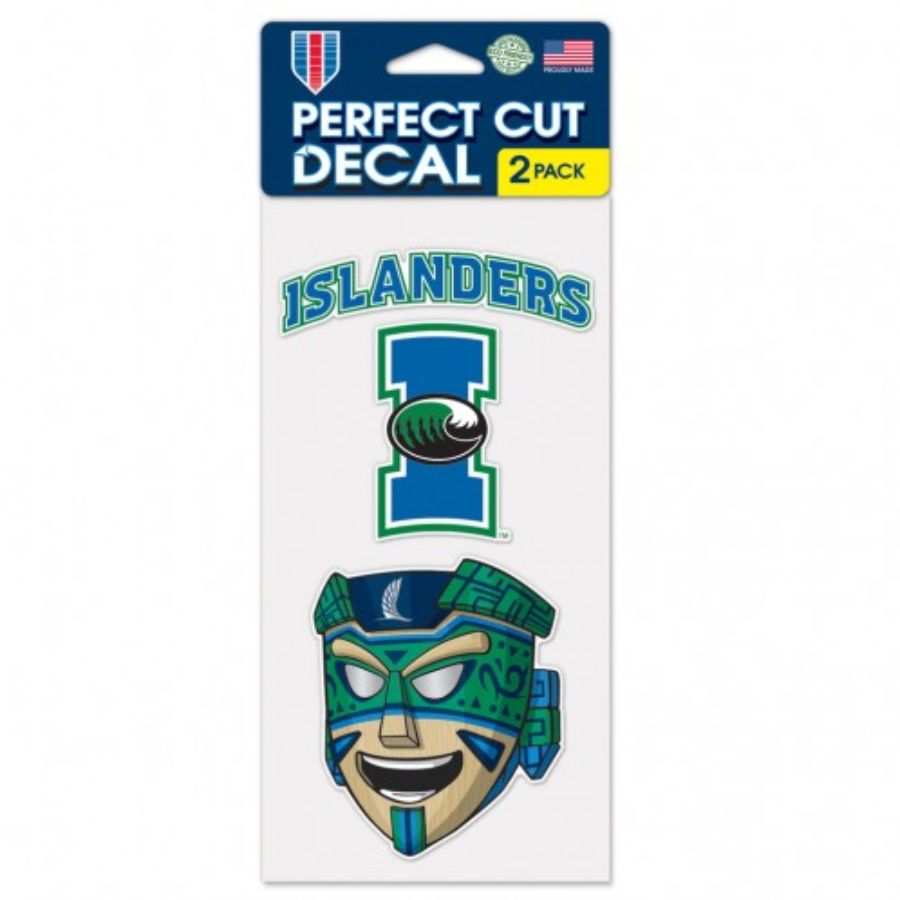 Texas A&M University-Corpus Christi Islanders - Set of Two 4x4 Die Cut ...