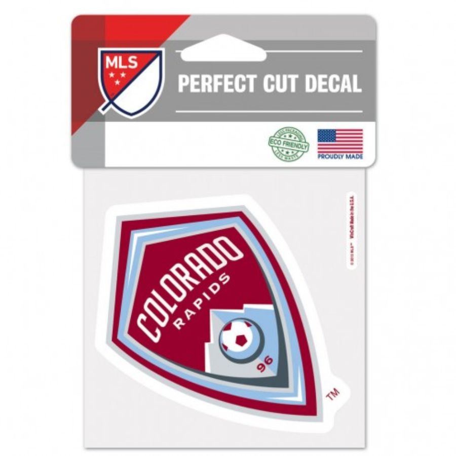 Colorado Rapids - 4x4 Die Cut Decal at Sticker Shoppe