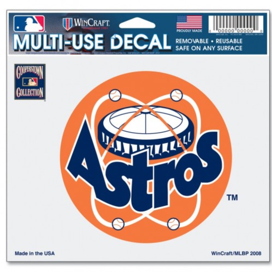 Houston Astros Retro - 5x6 Ultra Decal at Sticker Shoppe