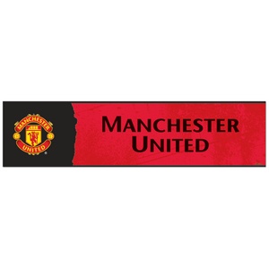 Manchester United - 3x12 Bumper Sticker Strip at Sticker Shoppe