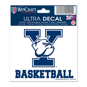 Yale University Bulldogs Basketball - 3x4 Ultra Decal at Sticker Shoppe