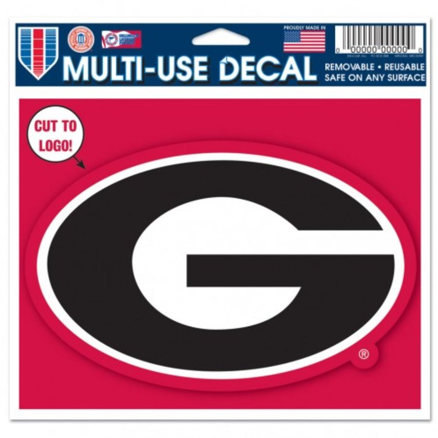 University Of Georgia Bulldogs - 4.5x5.75 Die Cut Multi Use Ultra Decal ...