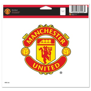 Manchester United - 5x6 Ultra Decal at Sticker Shoppe