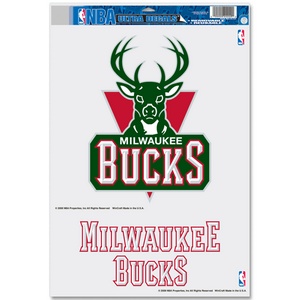 Milwaukee Bucks - 11x17 Ultra Decal Set at Sticker Shoppe