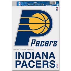 Indiana Pacers - 11x17 Ultra Decal Set at Sticker Shoppe