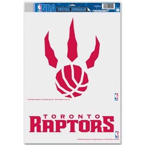 Toronto Raptors - 11x17 Ultra Decal Set at Sticker Shoppe