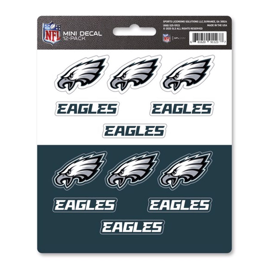 Philadelphia Eagles 2022 Logo - Set Of 12 Sticker Sheet at Sticker Shoppe