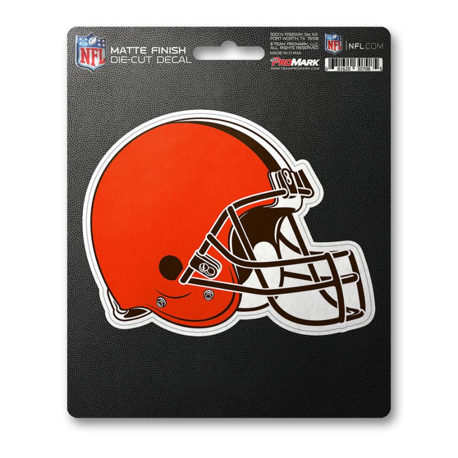 Cleveland Browns - Vinyl Matte Sticker at Sticker Shoppe