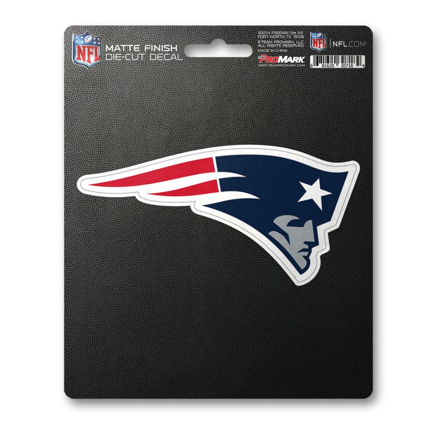 New England Patriots - Vinyl Matte Sticker at Sticker Shoppe
