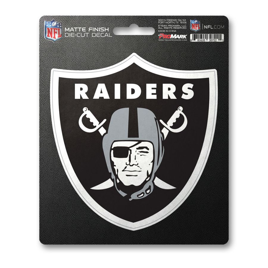 Las Vegas Raiders - Vinyl Matte Sticker at Sticker Shoppe