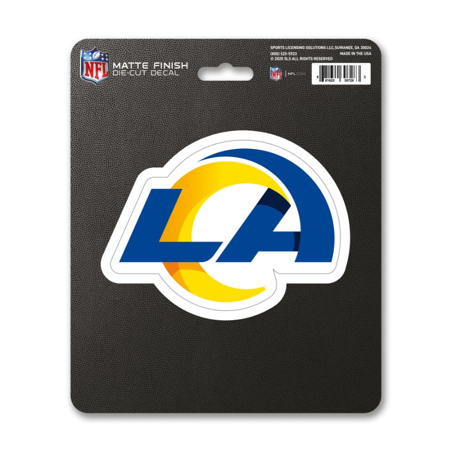 Los Angeles Rams - Vinyl Matte Sticker at Sticker Shoppe