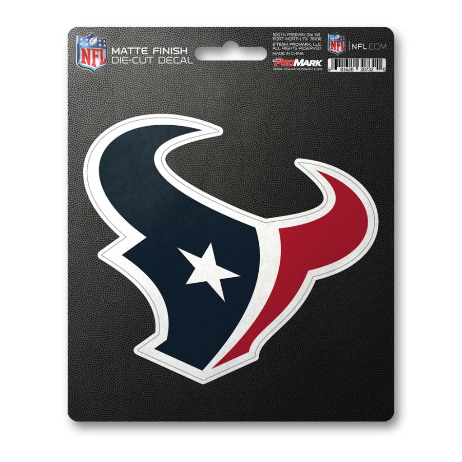 Houston Texans - Vinyl Matte Sticker at Sticker Shoppe