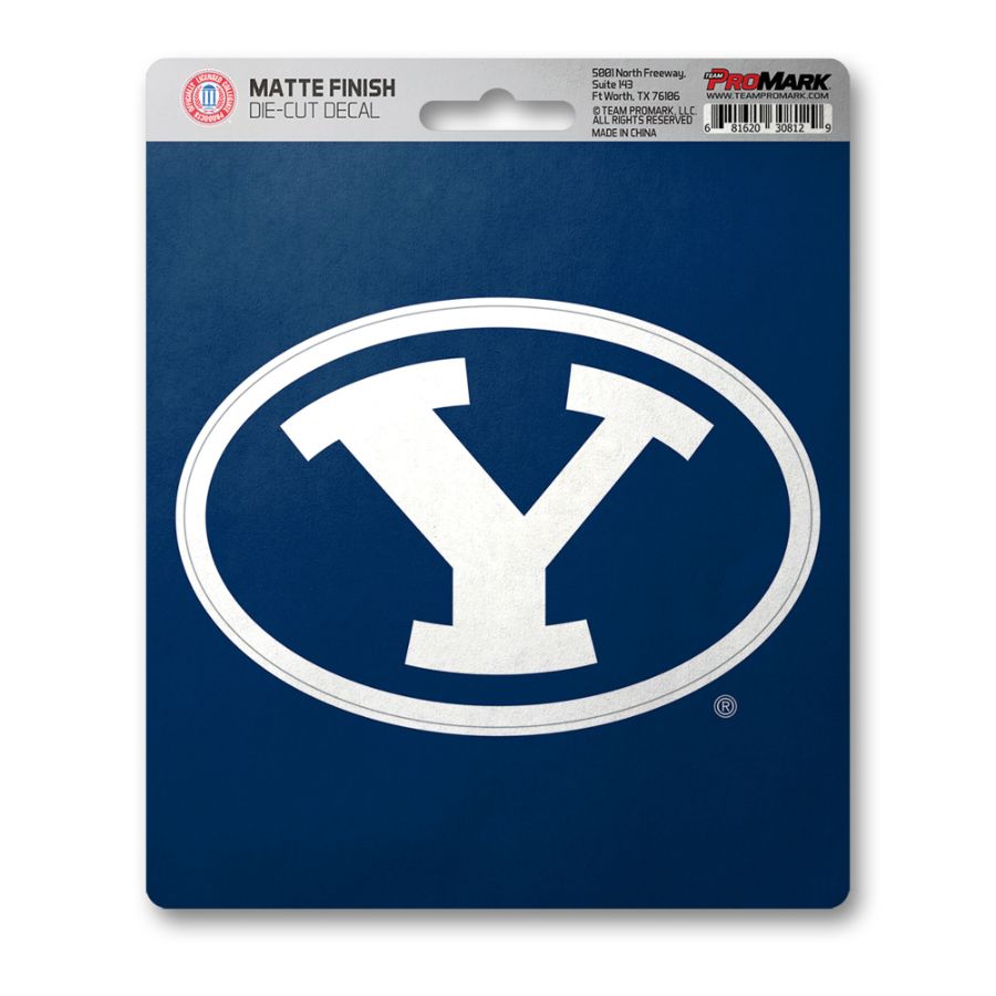 Brigham Young University Cougars BYU - Vinyl Matte Sticker at Sticker ...