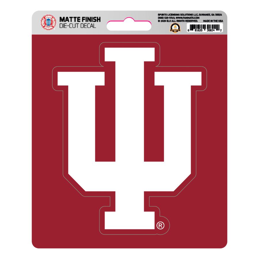 Indiana University Hoosiers - Vinyl Matte Sticker at Sticker Shoppe