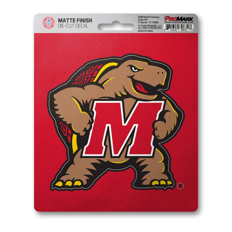University of Maryland Terrapins - Vinyl Matte Sticker at Sticker Shoppe