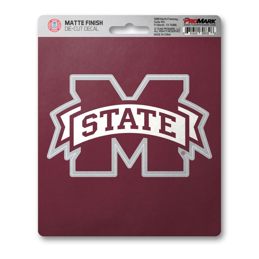 Mississippi State University Bulldogs - Vinyl Matte Sticker at Sticker ...