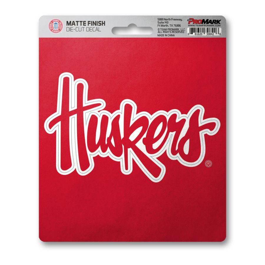 University of Nebraska Cornhuskers - Vinyl Matte Sticker at Sticker Shoppe