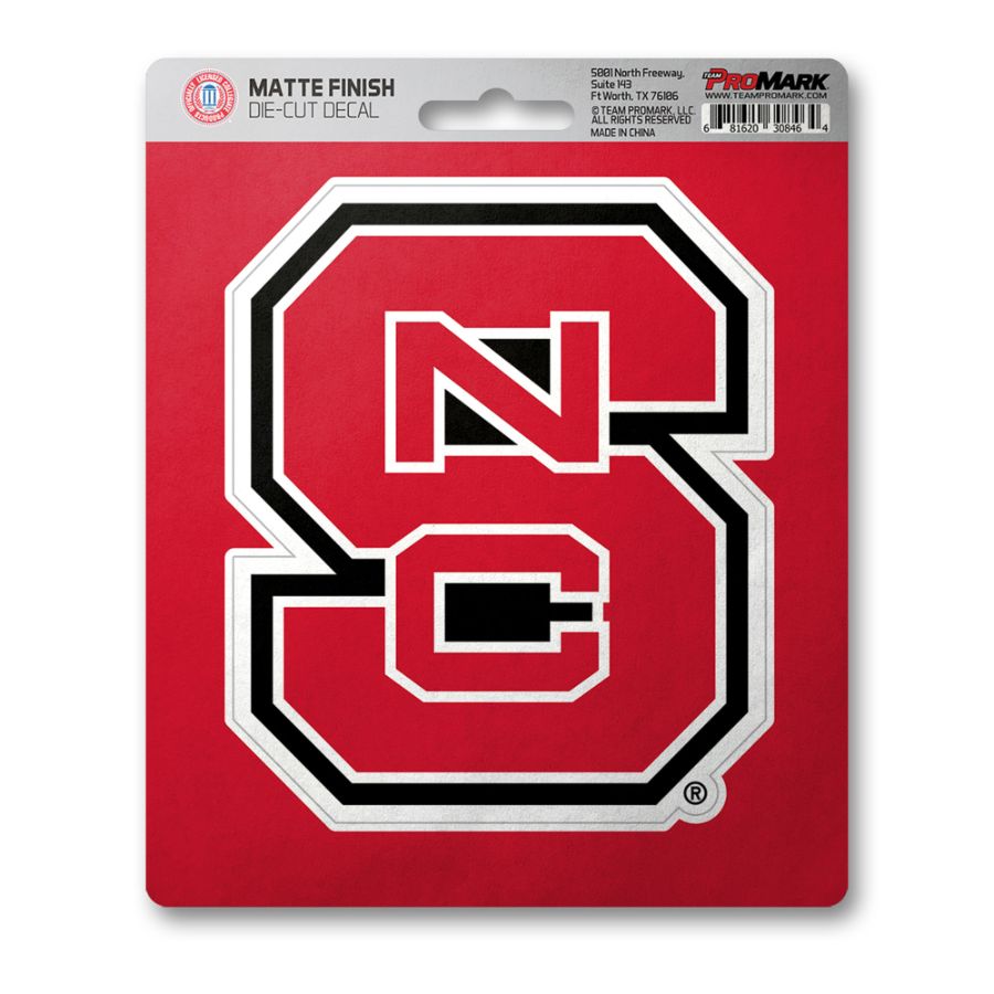 North Carolina State University Wolfpack - Vinyl Matte Sticker at ...