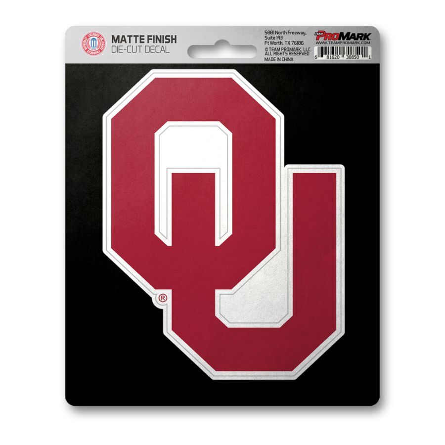 University of Oklahoma Sooners - Vinyl Matte Sticker at Sticker Shoppe