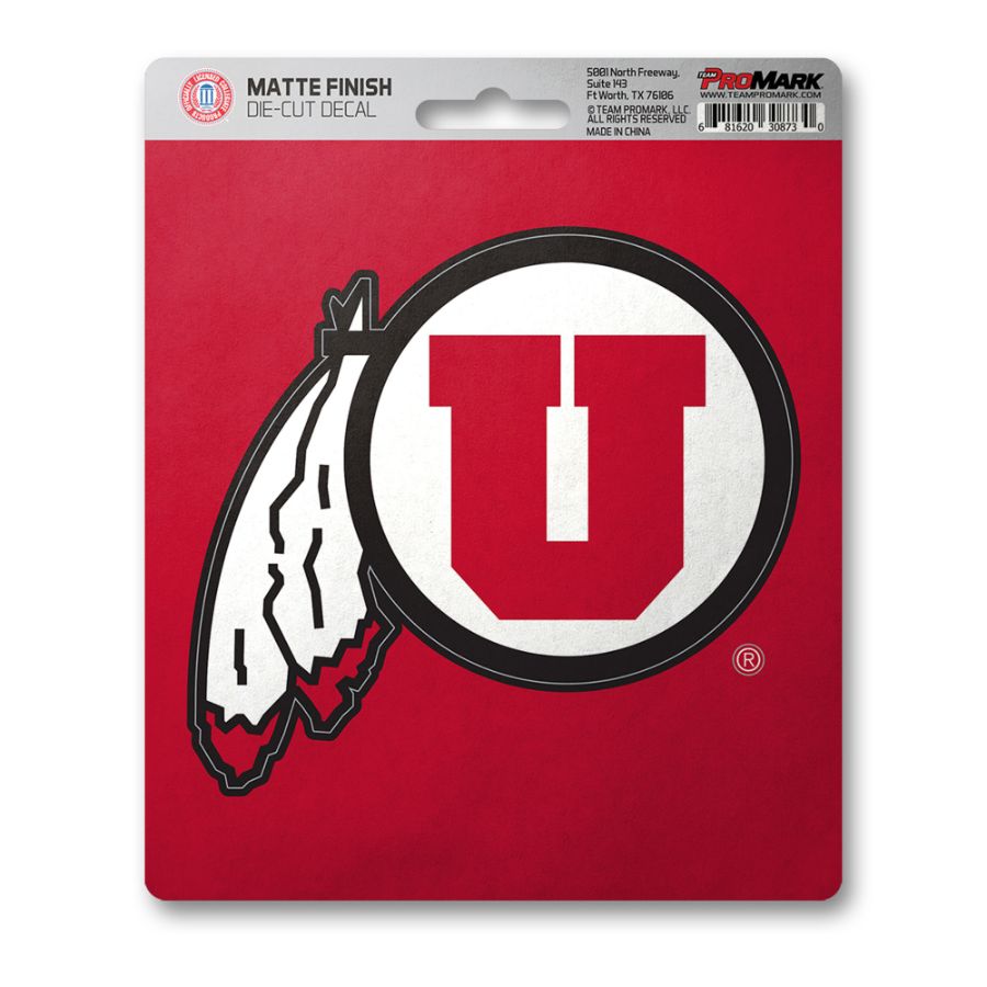 University of Utah Utes - Vinyl Matte Sticker at Sticker Shoppe