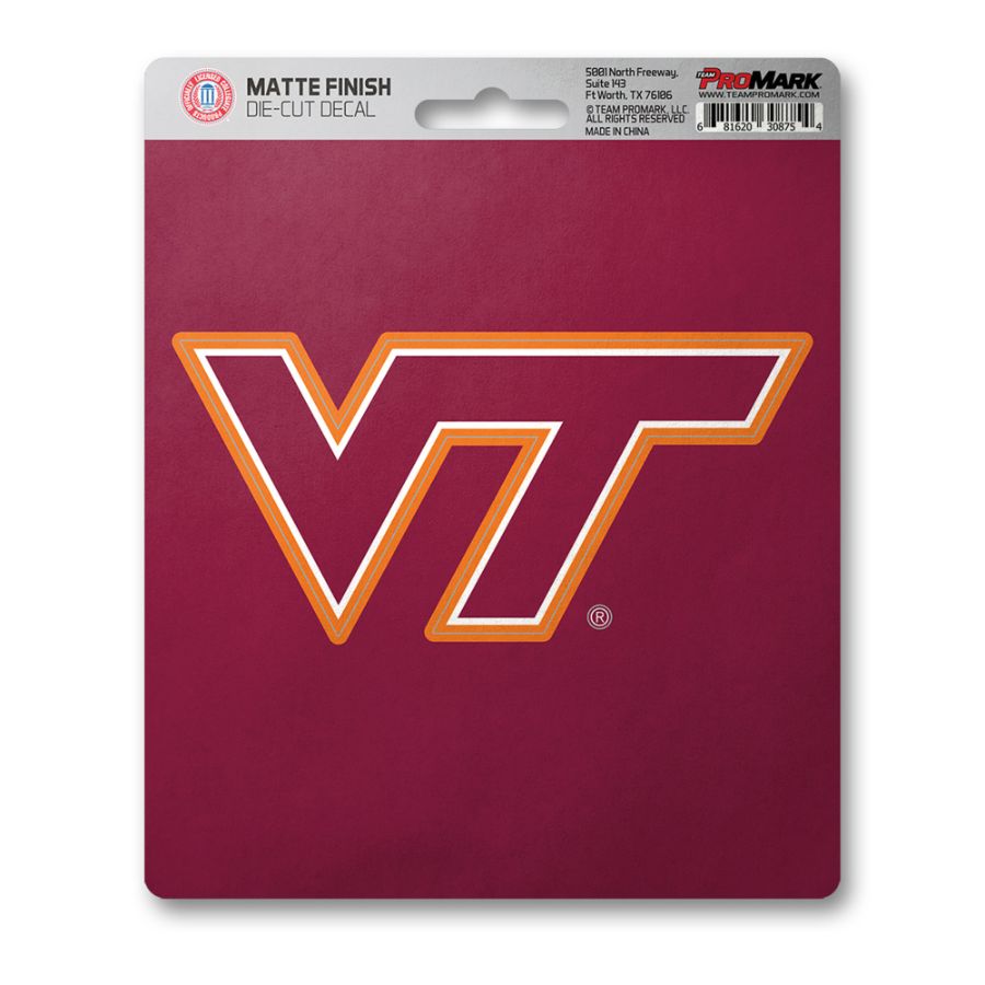 Virginia Tech Hokies - Vinyl Matte Sticker at Sticker Shoppe