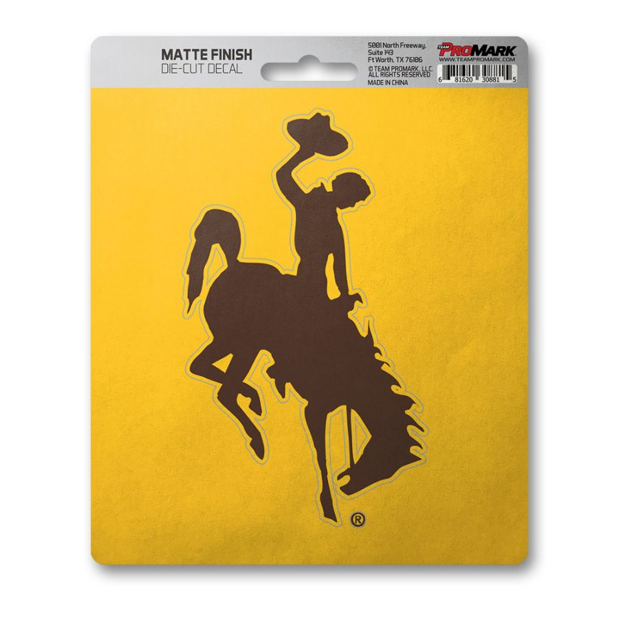 University of Wyoming Cowboys - Vinyl Matte Sticker at Sticker Shoppe