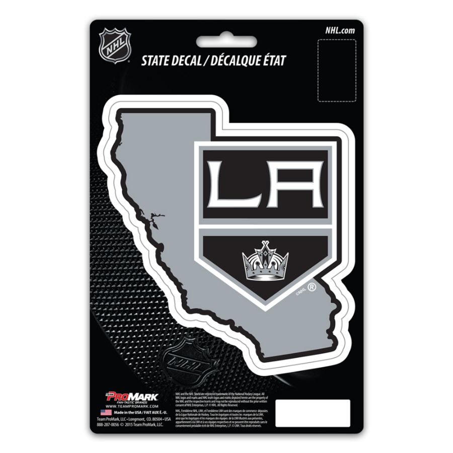 Los Angeles Kings - Home State Shaped Vinyl Sticker at Sticker Shoppe
