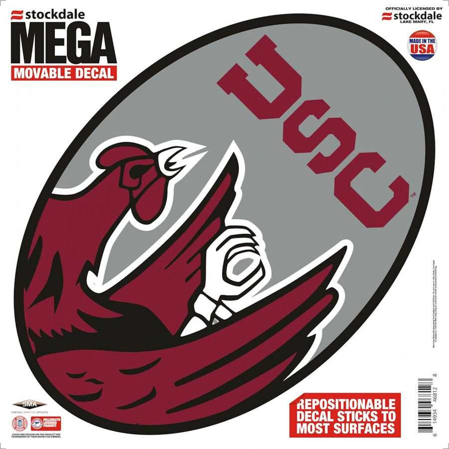 University Of South Carolina Gamecocks - 9x12 Inch Oval Sticker at ...