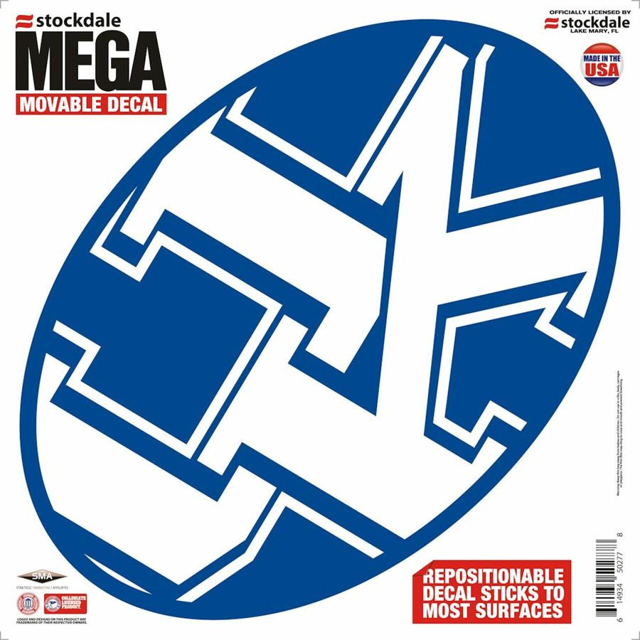 University Of Kentucky Wildcats - 9x12 Inch Oval Sticker at Sticker Shoppe