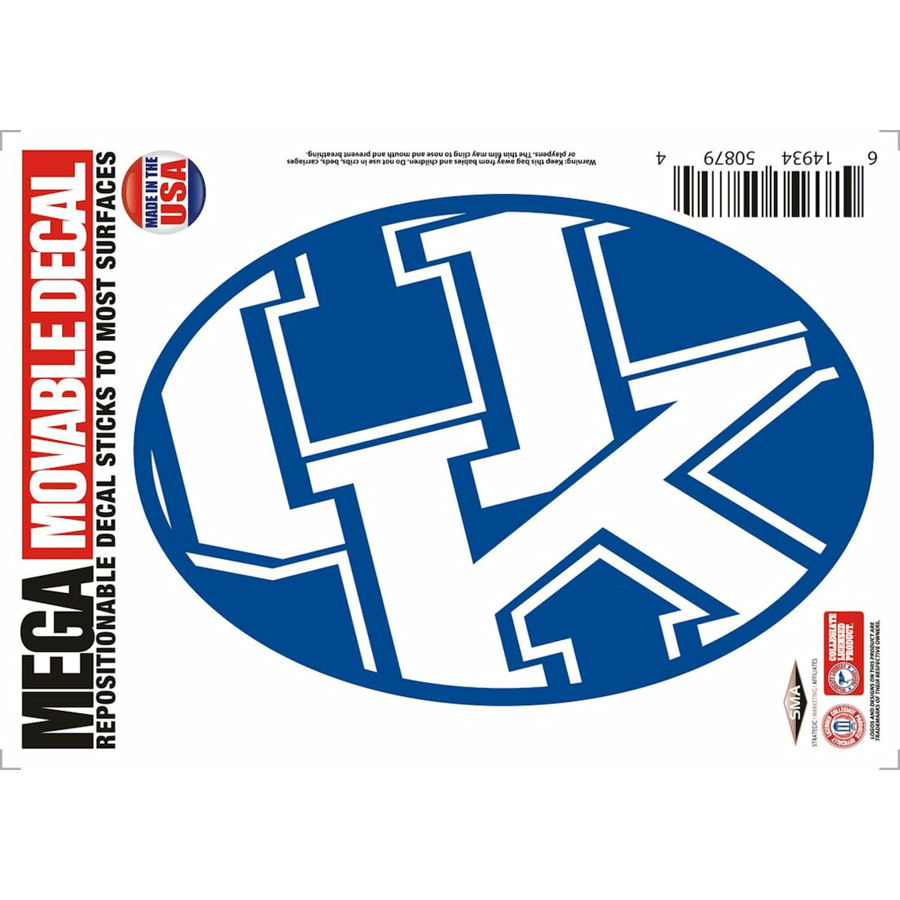 University Of Kentucky Wildcats - 4x5.5 Inch Oval Sticker at Sticker Shoppe