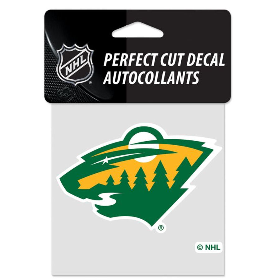 Minnesota Wild Special Edition Logo - 4x4 Die Cut Decal at Sticker Shoppe