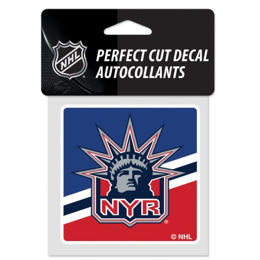 New York Rangers Special Edition Logo - 4x4 Die Cut Decal at Sticker Shoppe