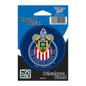 Chivas USA - 3x3 Round Vinyl Sticker at Sticker Shoppe